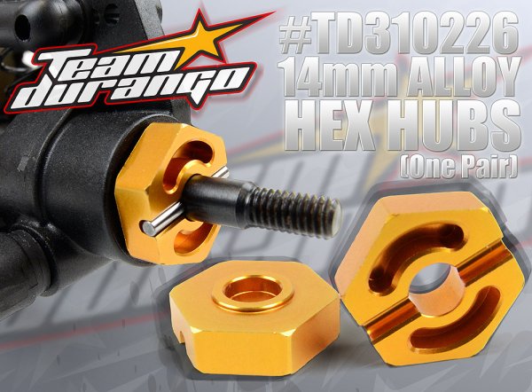 Team Durango 14mm Alloy Wheel Hex | RC Soup Team Durango 14mm Alloy Wheel Hex | RC Soup